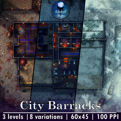 City Barracks | Roll20 Marketplace: Digital goods for online tabletop ...