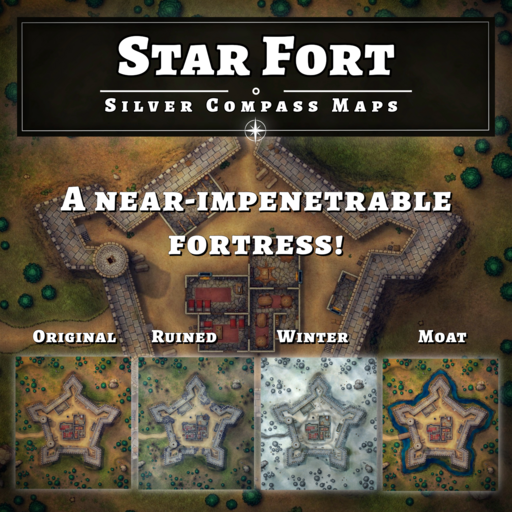 Star Fort | Roll20 Marketplace: Digital goods for online tabletop gaming
