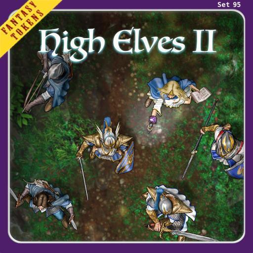 Fantasy Tokens Set 95, High Elves 2 | Roll20 Marketplace: Digital goods ...
