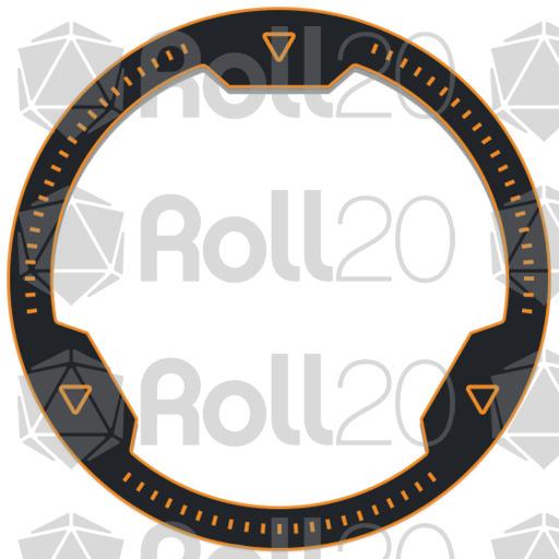 Virtual Token Borders 2 - Cyberpunk themed token border collection ...