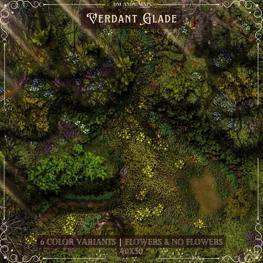 DM Andy Maps - Verdant Glade | Roll20 Marketplace: Digital goods for ...