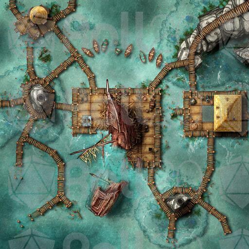 Harbors of Khorvaire – Ports, Docks & Seaside Adventures Map Pack ...