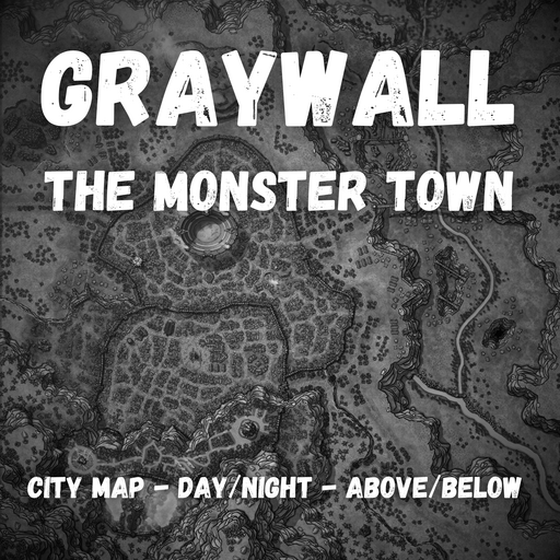 Graywall, the monster town | Roll20 Marketplace: Digital goods for ...