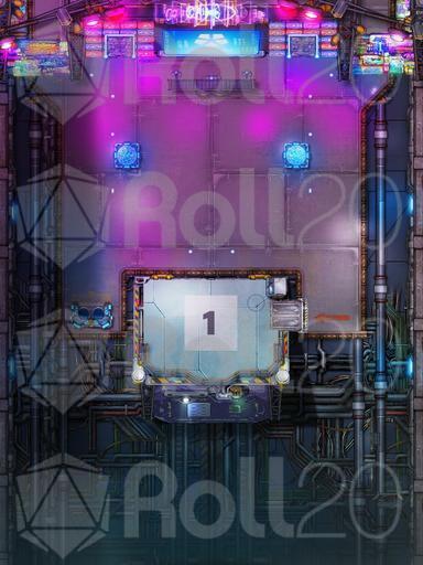 Diagonal Elevator - 10 Phased Battlemap | Roll20 Marketplace: Digital ...