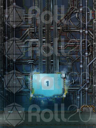 Diagonal Elevator - 10 Phased Battlemap | Roll20 Marketplace: Digital ...