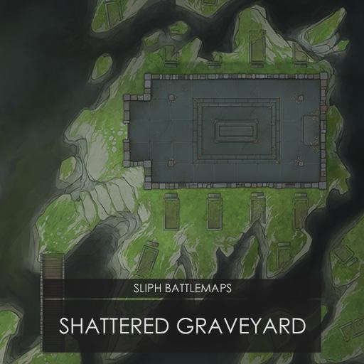Shattered Graveyard | Battlemap | Roll20 Marketplace: Digital goods for ...