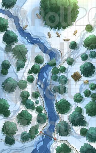 Christmas Forest Encounter Map | Roll20 Marketplace: Digital goods for ...