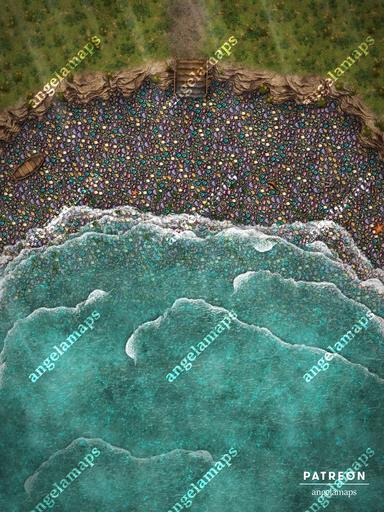 Pebble Beach (animated) | Roll20 Marketplace: Digital goods for online ...