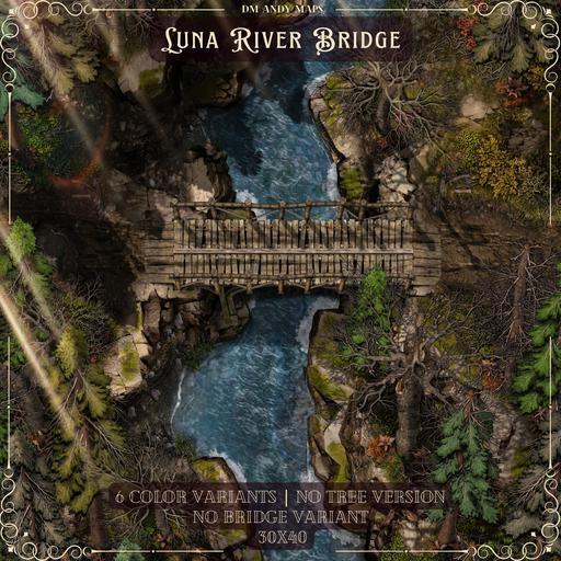 DM Andy Maps - Luna River Bridge | Roll20 Marketplace: Digital goods ...