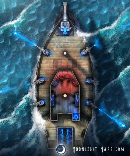 Magitech Warship | Roll20 Marketplace: Digital goods for online ...