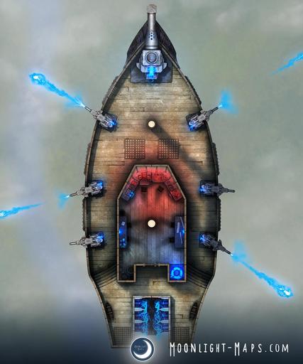 Magitech Warship | Roll20 Marketplace: Digital goods for online ...