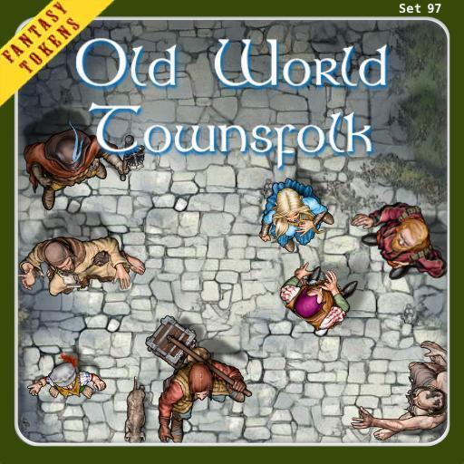 Fantasy Tokens Set 97, Old World Townsfolk | Roll20 Marketplace ...