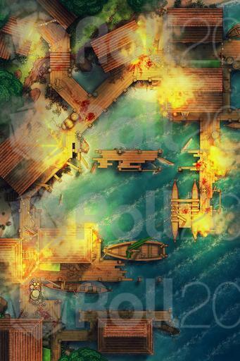Coastal Fishing Village | Roll20 Marketplace: Digital goods for online ...